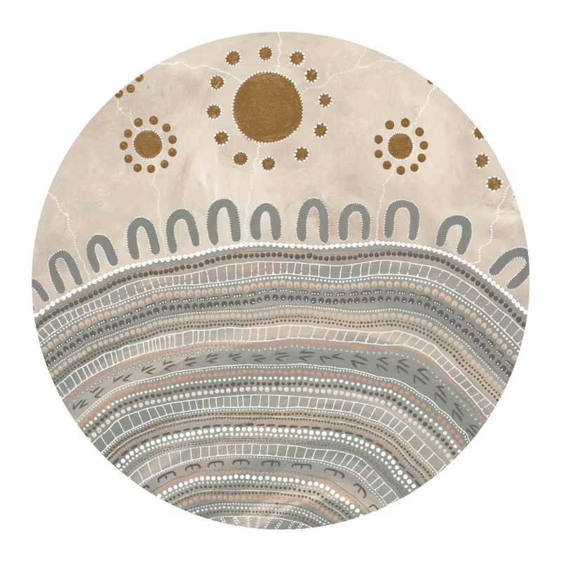 Indigenous 'Representation of Family' Rug - SENSOTEC