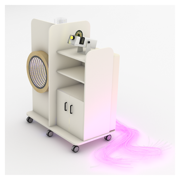 Mobile Roma Sensory Unit with Bubble Tube - SENSOTEC